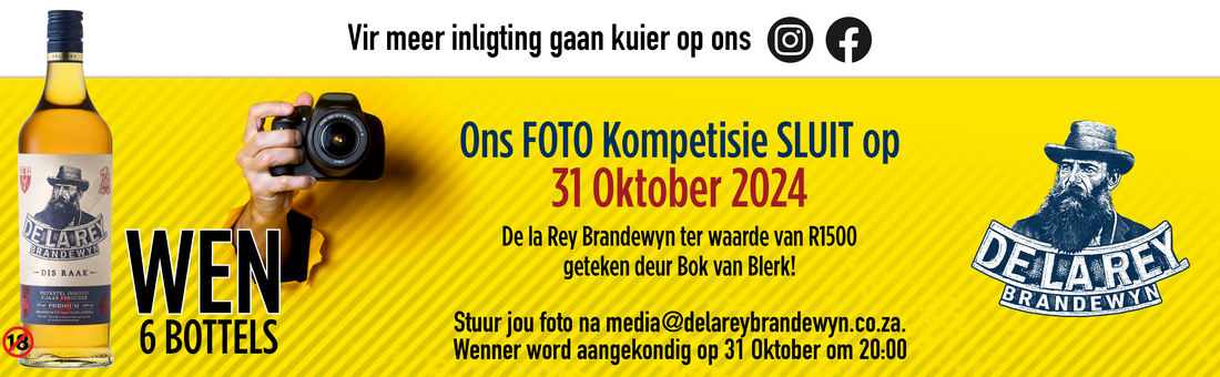 Delarey Brandewyn – WELKOM BY DE LA REY BRANDEWYN!